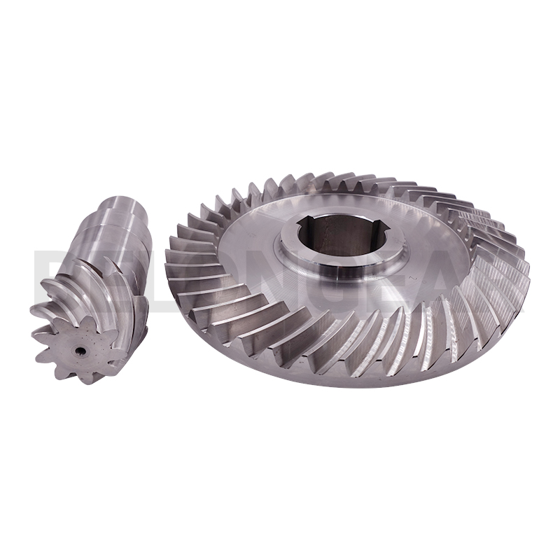China Ground Bevel Gear For Construction Machinery Concrete Mixer ...