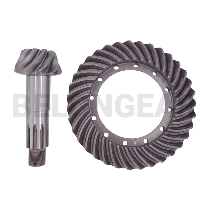 China Spiral Bevel Gears Used In Industrial Gearbox factory and ...