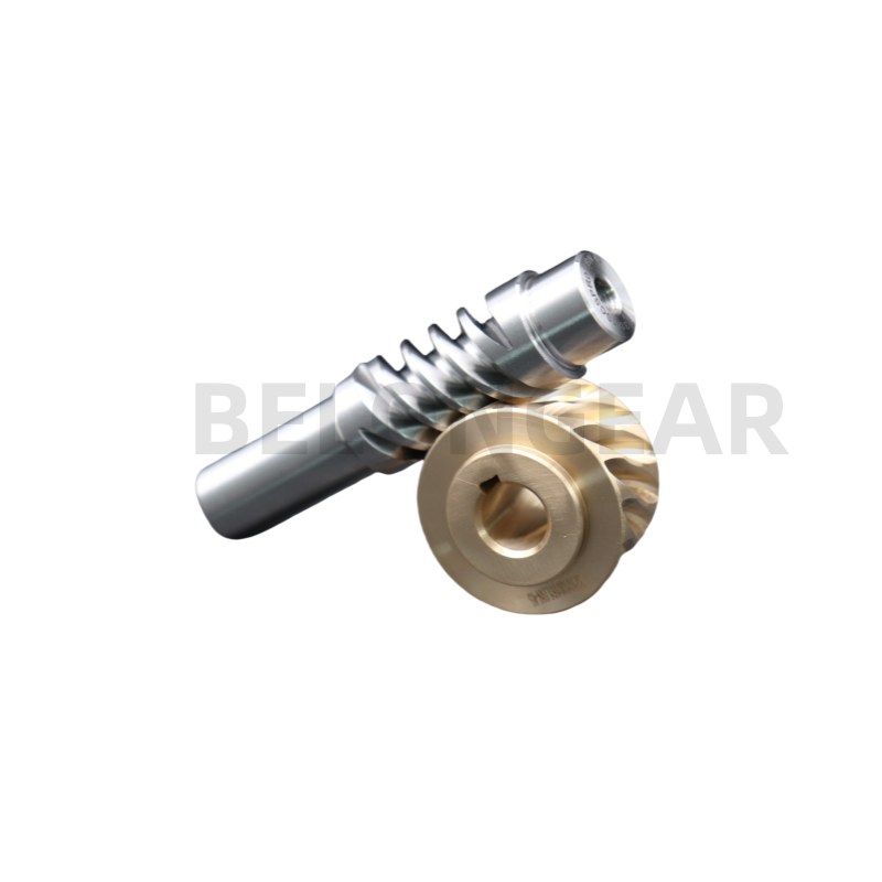 China Precision Worm Gears Shaft Set for Screw Jacks Construction ...